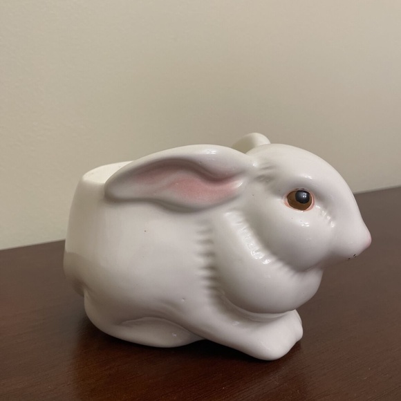 Avon | Accents | Vintage Avon Bunny Rabbit Ceramic Planter Candle ...